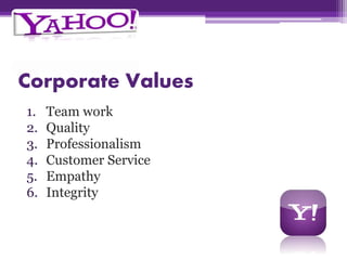 Yahoo analysis- | PPT | Free Download
