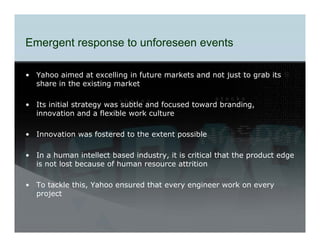 Yahoo Strategy Analysis | PDF