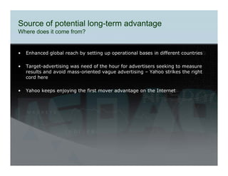 Yahoo Strategy Analysis | PDF