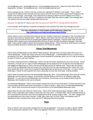 Yahoo Compliance Guide for Law Enforcement | PDF