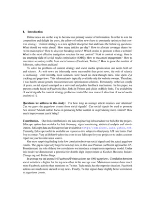 Yahoo! Engagement Study | PDF