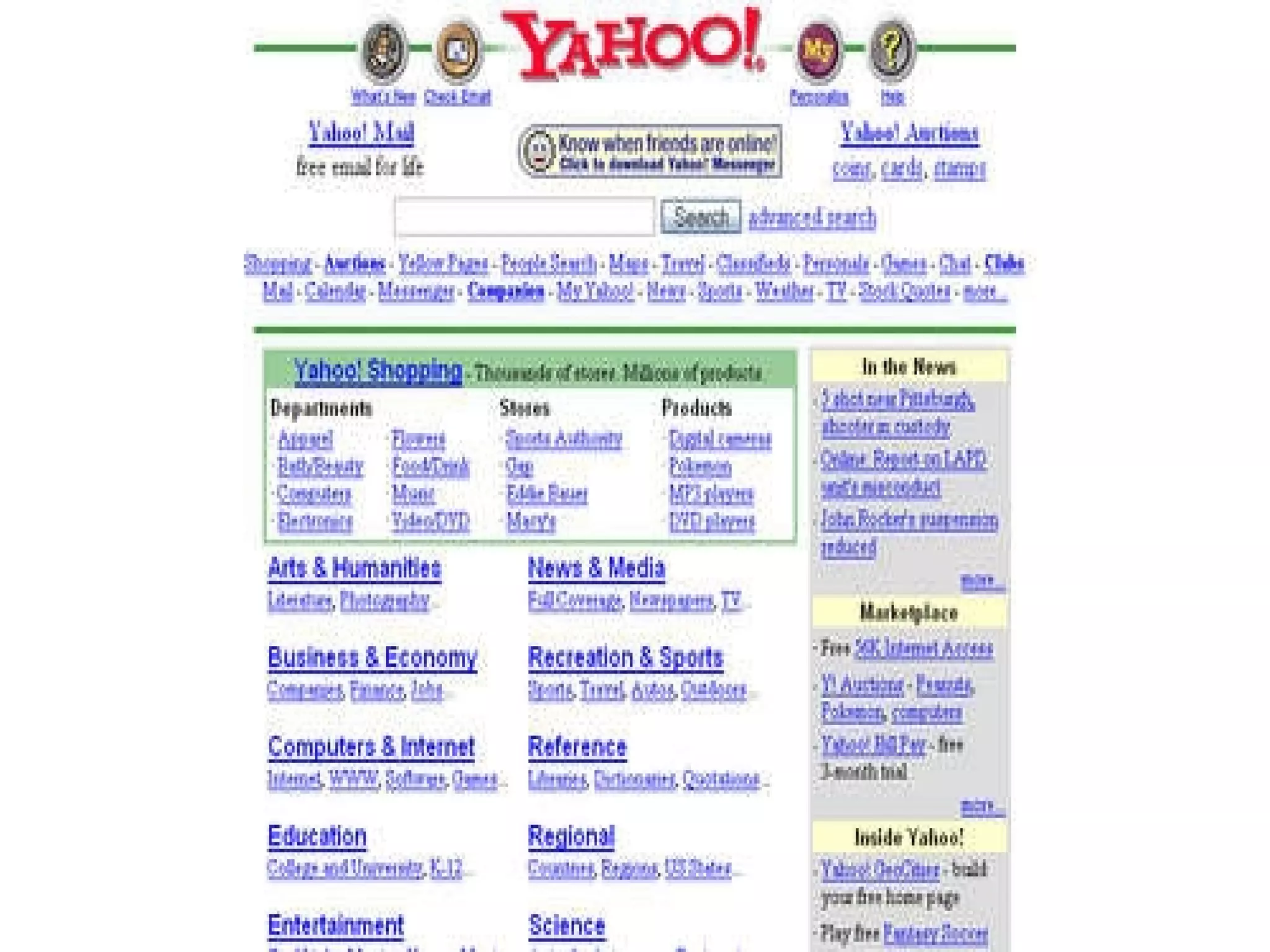 Yahoo Evolution | PPT