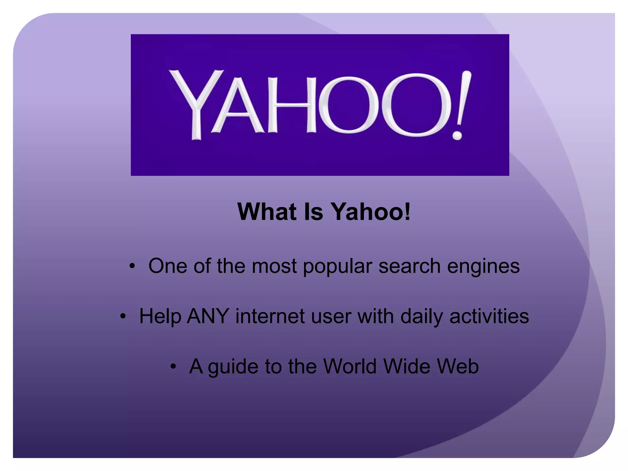 Yahoo! "Let Me Help" Digital Marketing Strategy | PPTX