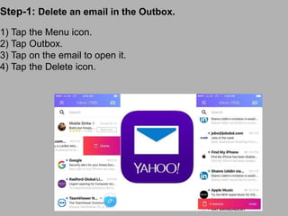 How to fix Yahoo mail not sending emails ? | PPTX