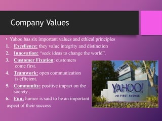 Yahoo! marketing analyzing | PPTX | Internet | Computing
