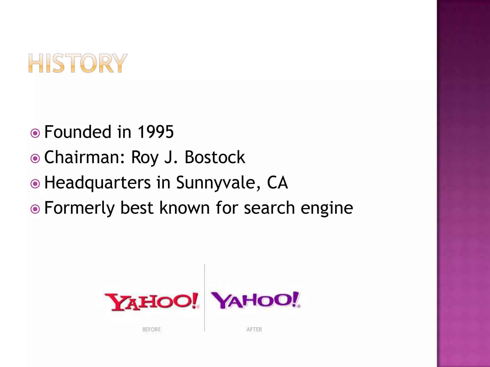 Yahoo! marketing strategy | PPTX