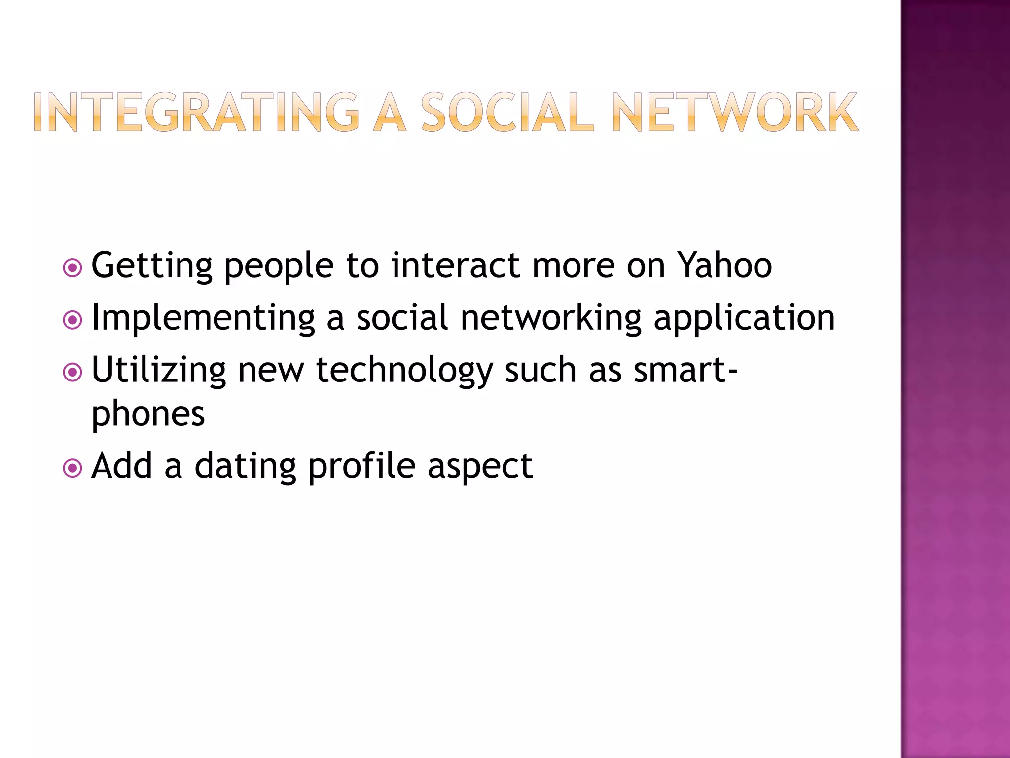 Yahoo! marketing strategy | PPTX