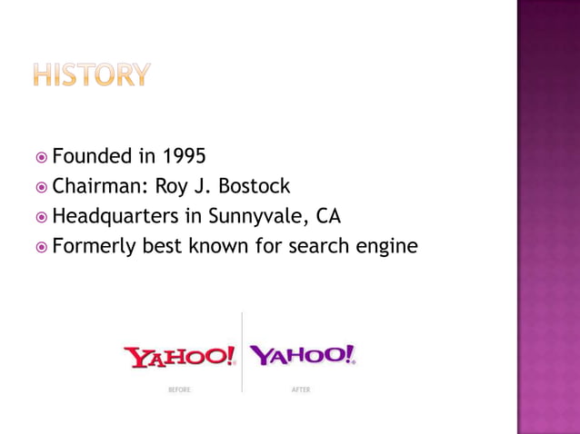 Yahoo! marketing strategy | PPTX | Social Networking | Internet