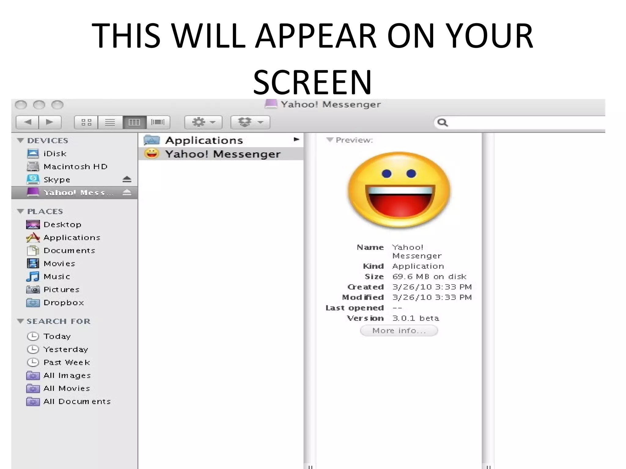 Yahoo messenger | PPT | Social Networking | Internet