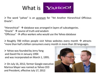 Yahoo ppt | PPTX