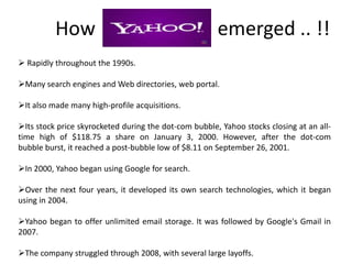 Yahoo ppt | PPTX