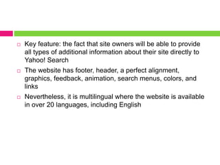 Yahoo Case Study | PPTX