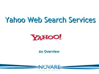 Yahoo Web Search Api | PPT
