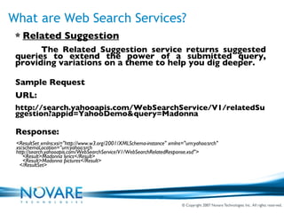 Yahoo Web Search Api | PPT