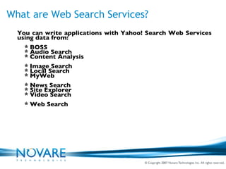 Yahoo Web Search Api | PPT