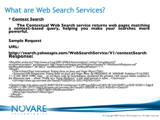 Yahoo Web Search Api | PPT