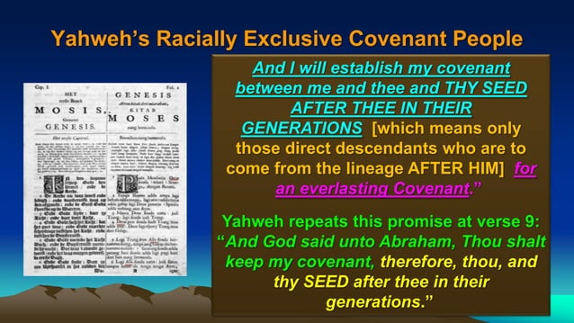 Yahwehs covenant people | PPT