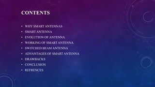 smart antenna with automatic beam switching for mobile communication.pptx