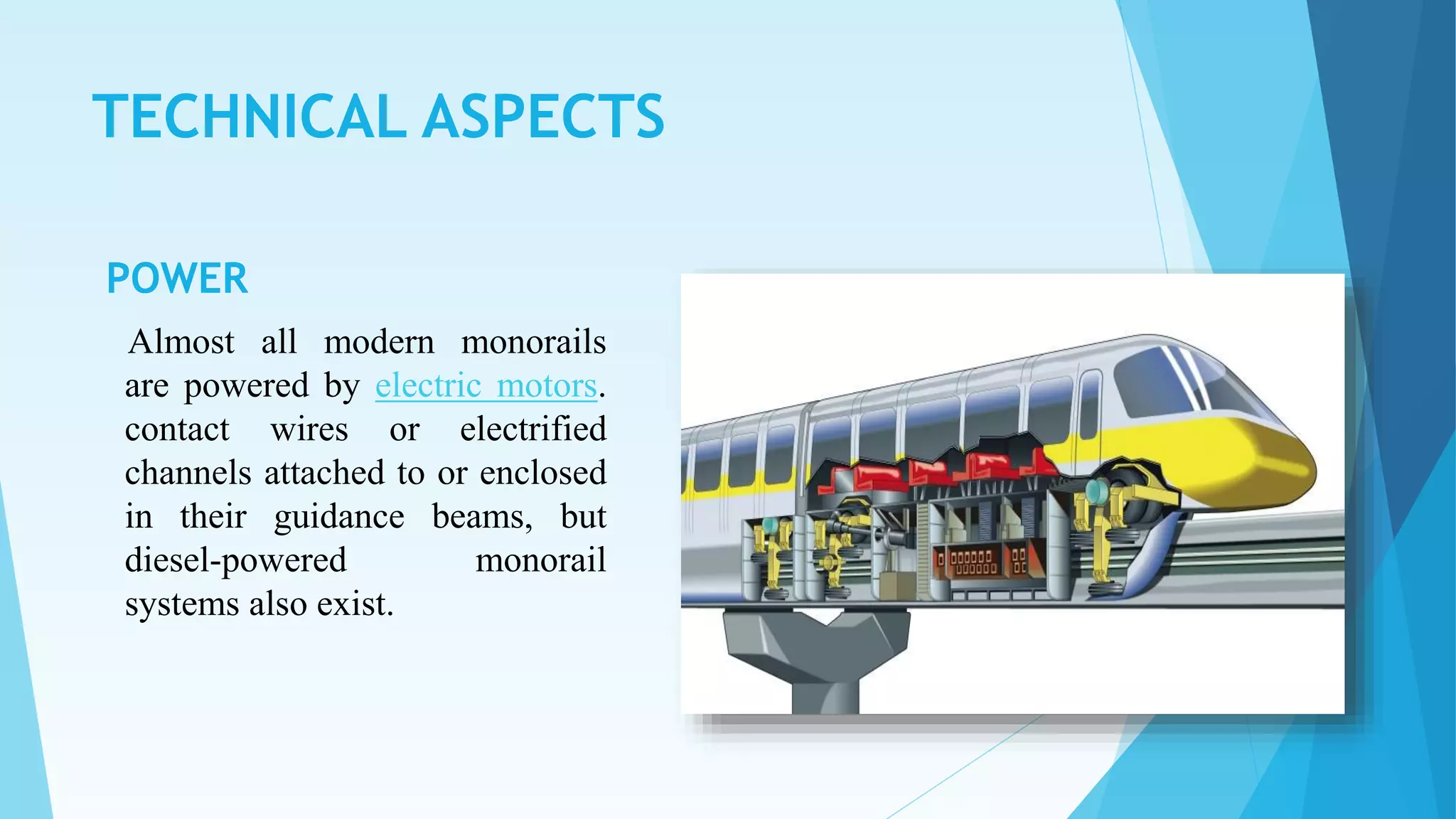 PPT on MONORAIL TECHNOLOGY | PPTX