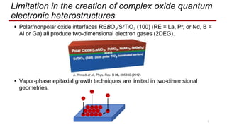 Solid-Phase Epitaxy of Atomic Layer Deposited PrAlO3 Films | PPTX
