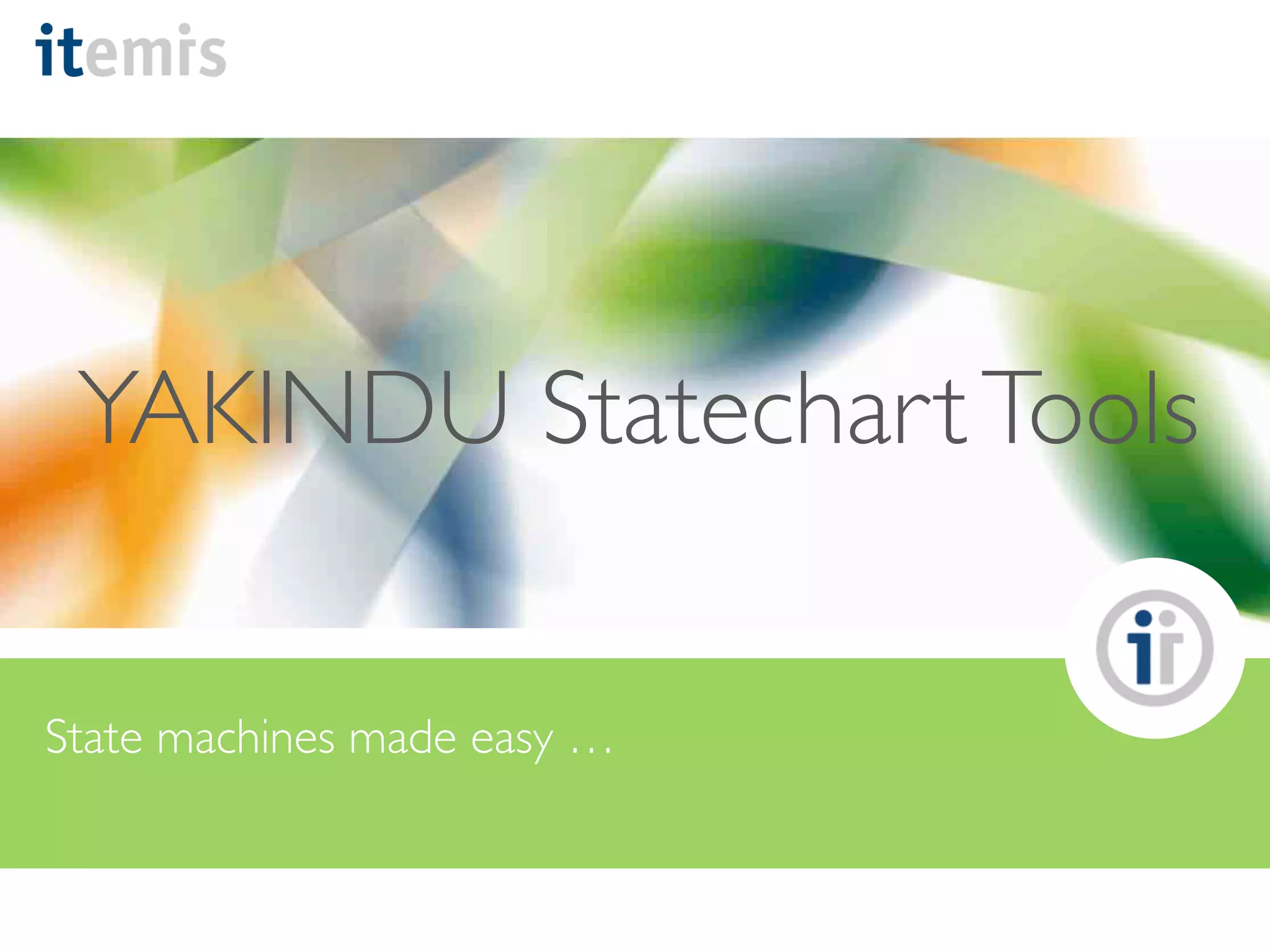 YAKINDU Statechart Tools - state machines made easy | PDF