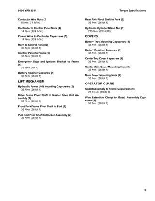 Yale a245 (mpb045 vg) hand truck & pallet truck service repair manual | PDF