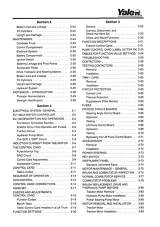 Yale (a807) erp16 20 atf forklift service repair manual | PDF