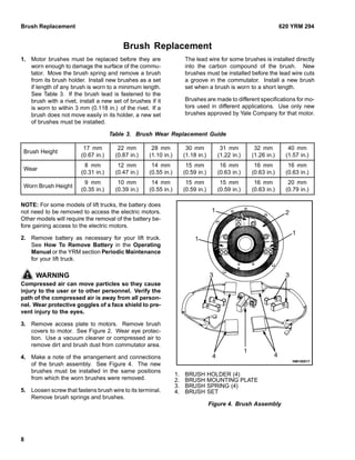 Yale a883 esc030 fa forklift service repair manual | PDF