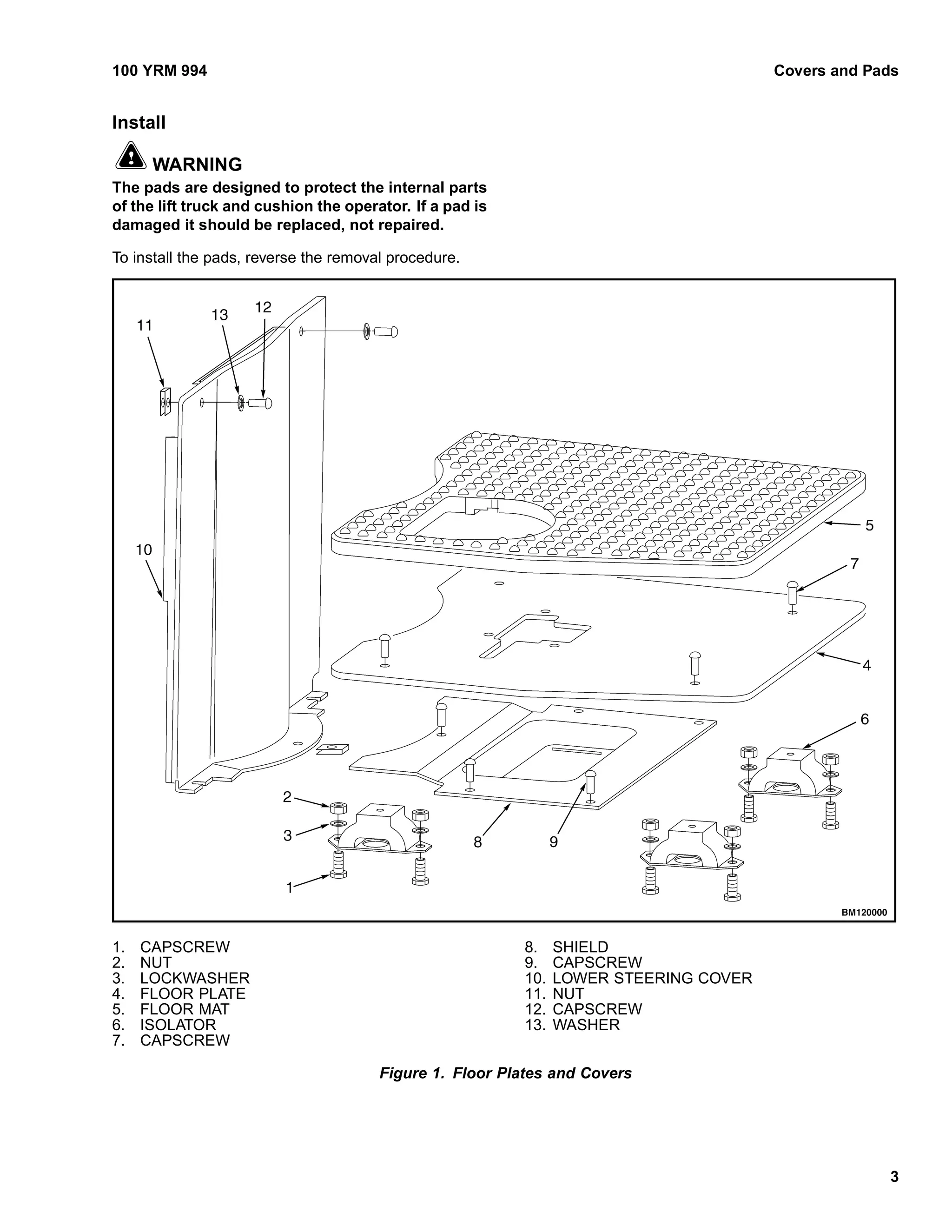 Yale a883 esc035 fa forklift service repair manual | PDF