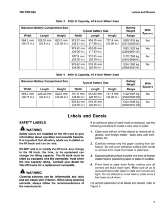 Yale a883 esc040 fa forklift service repair manual | PDF