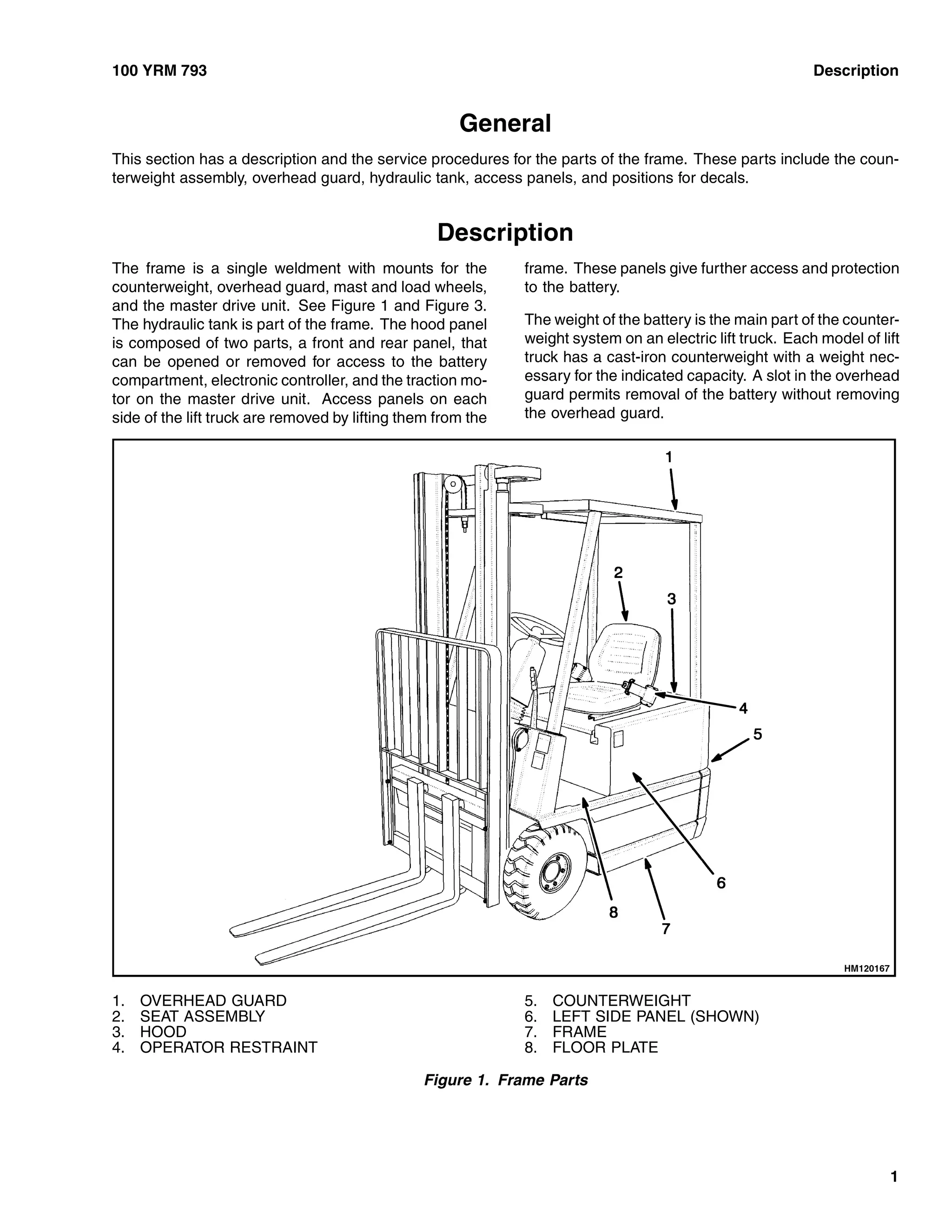 Yale a888 erp15 rcf lift truck service repair manual | PDF