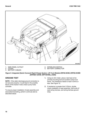 Yale (a938) erc50 vhs lift truck service repair manual | PDF