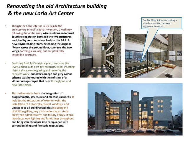 Yale Art + Architecture Building - Case Study | PDF