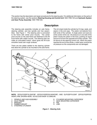 Yale b810 glp030 040 af lift truck service repair manual | PDF