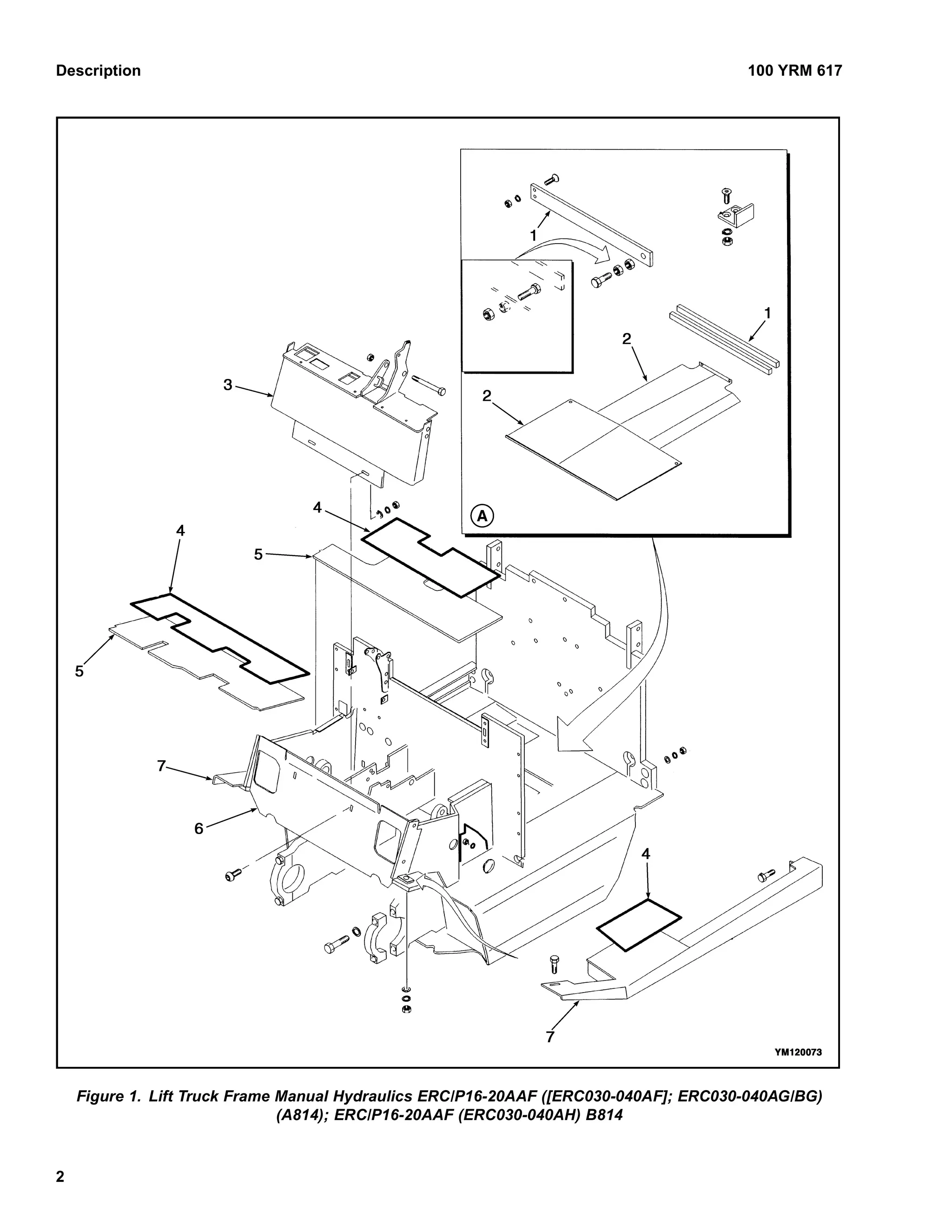 Yale b814 erp16 20 aaf lift truck service repair manual | PDF