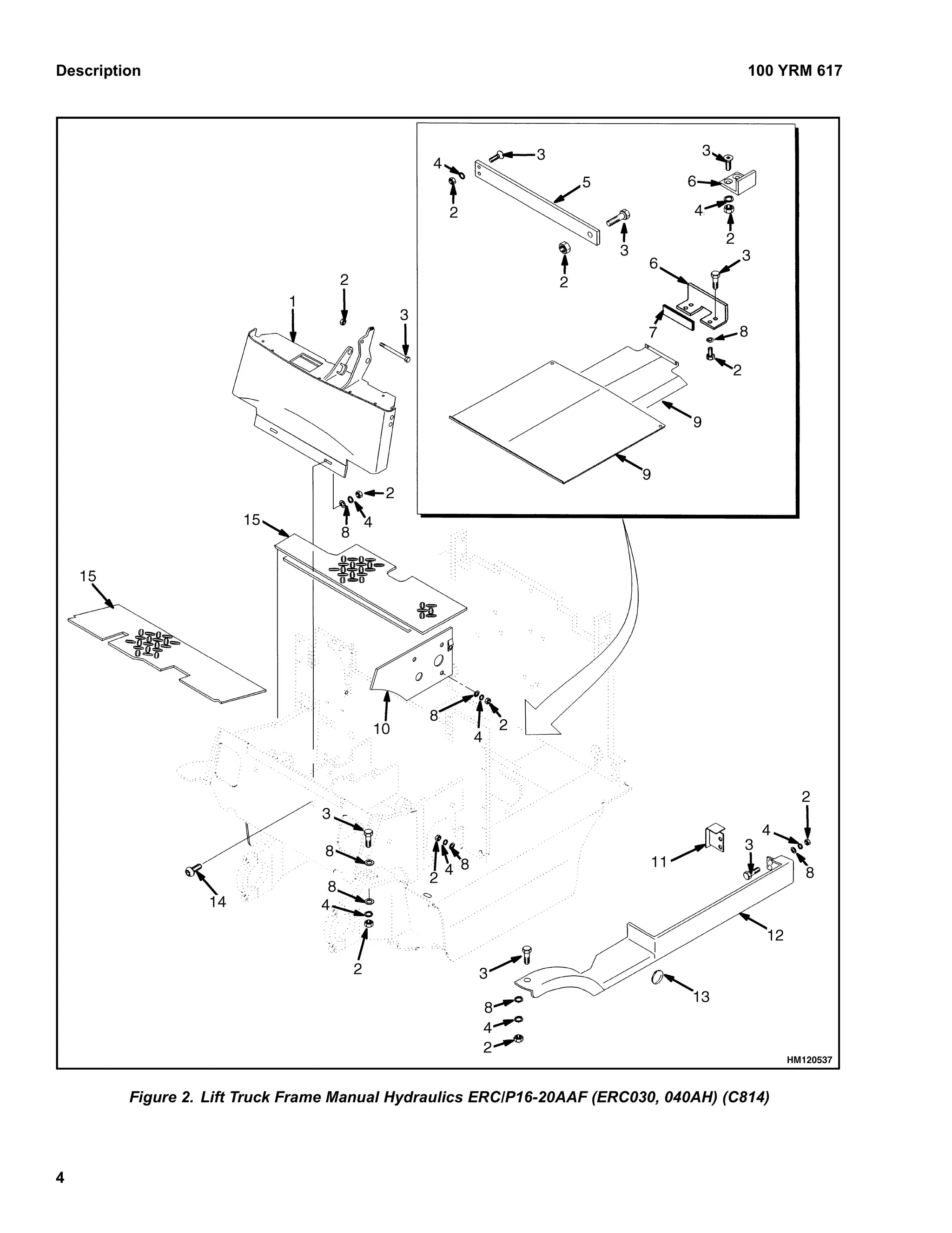 Yale b814 erp16 20 aaf lift truck service repair manual | PDF