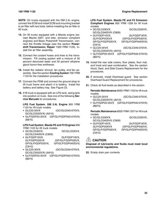Yale b875 gdp25 vx lift truck service repair manual | PDF
