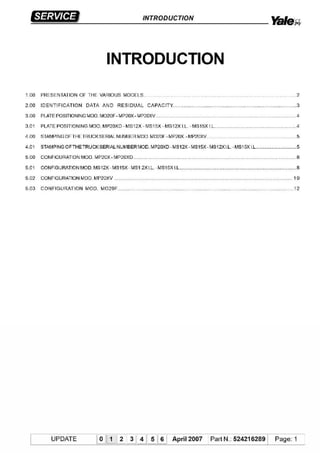 YALE (B892) MP20XD LIFT TRUCK Service Repair Manual.pdf