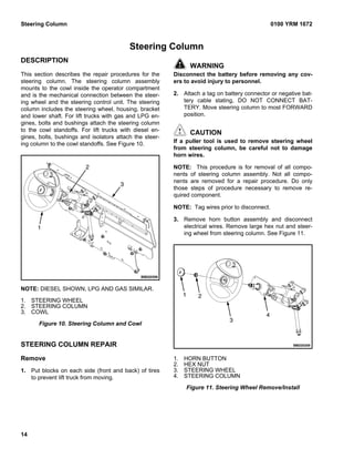 Yale (b910) glc070 vx lift truck service repair manual | PDF