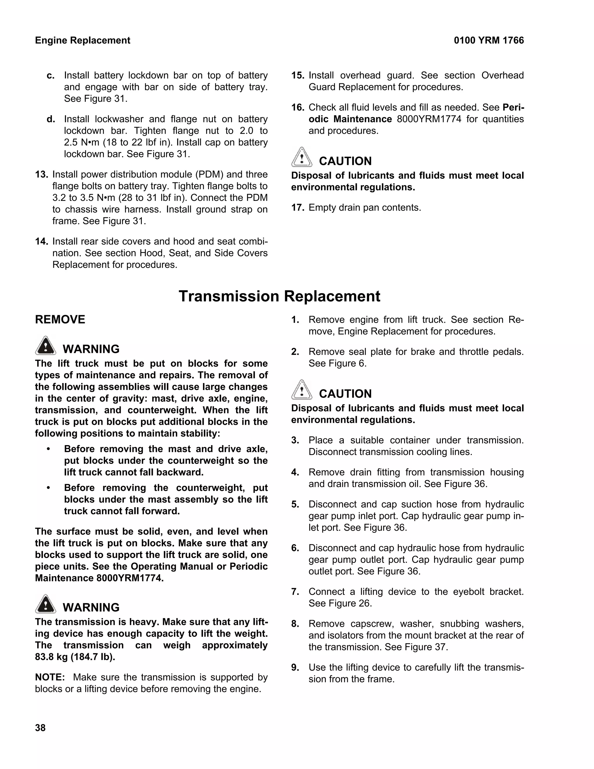 Yale b974 glp060 lx lift truck service repair manual | PDF