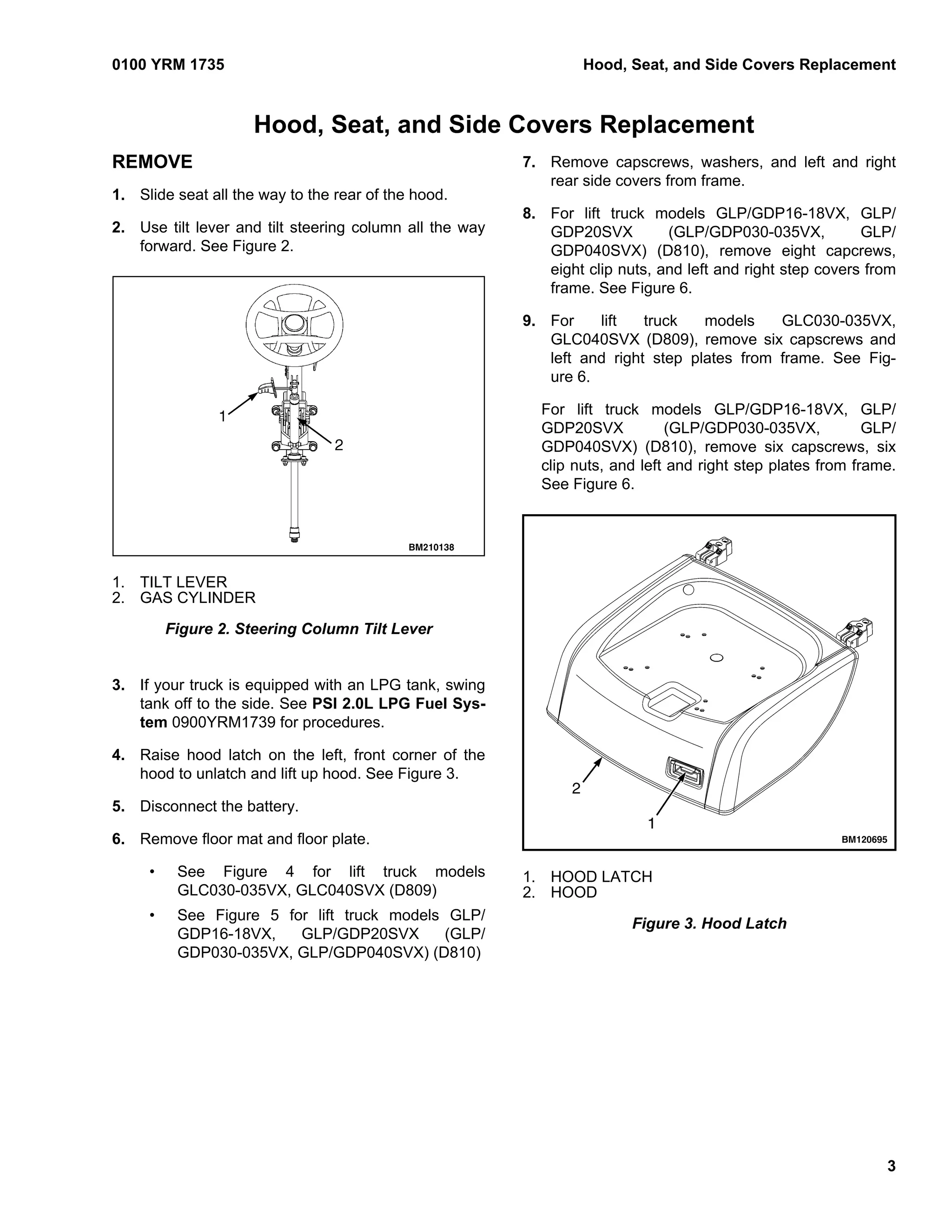 Yale d810 glp18 vx lift truck (europe) service repair manual | PDF