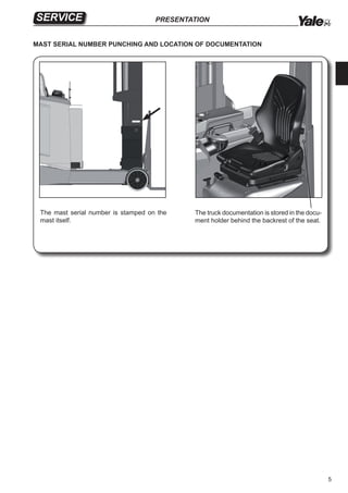 Yale (d849) mr16 n lift truck service repair manual | PDF