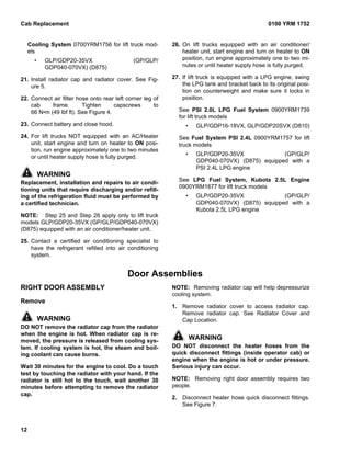 Yale (d875) glpo070 vx lift truck service repair manual | PDF | Off ...
