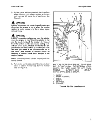 Yale (d875) glpo070 vx lift truck service repair manual | PDF | Off ...
