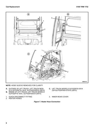 Yale (d875) gtp050 vx lift truck service repair manual | PDF