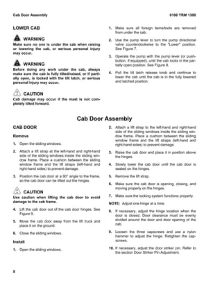 Yale (e876) gdp280 dc lift truck service repair manual | PDF