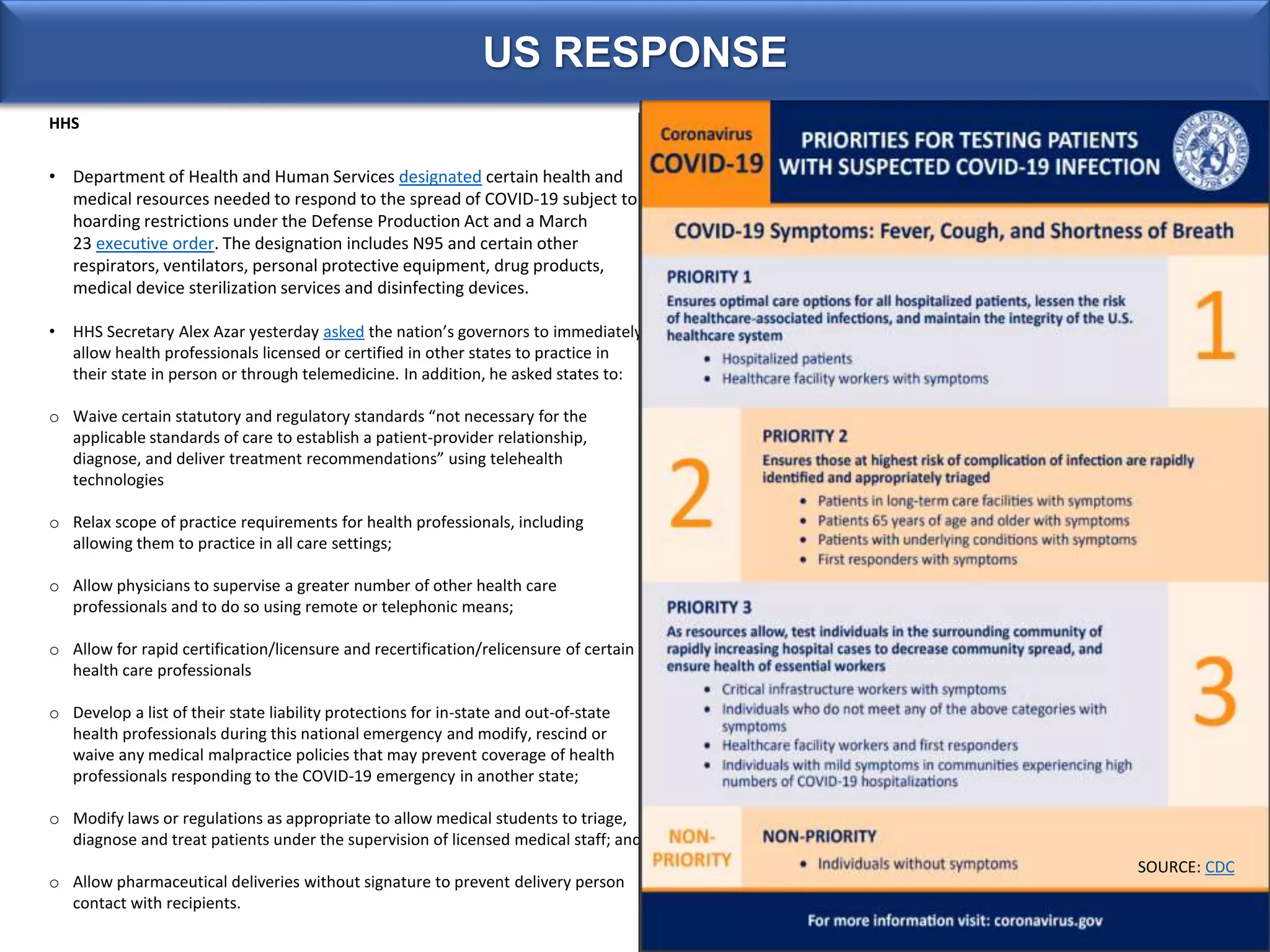 Yale ESF-8 Special Report COVID-19 3-26-2020 | PPT