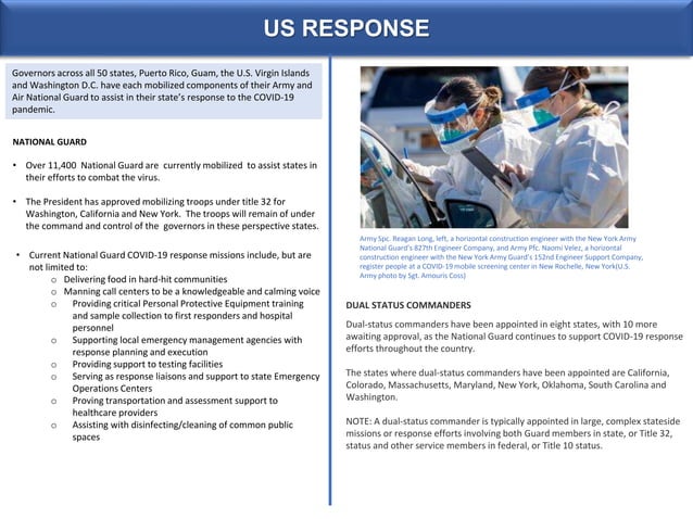 Yale ESF-8 Special Report COVID-19 3-26-2020 | PPT