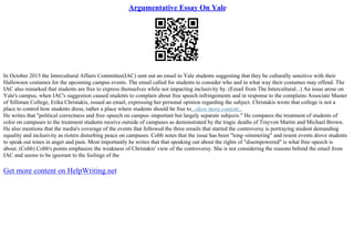 Yale Open Courses | PDF