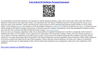 Yale Open Courses | PDF